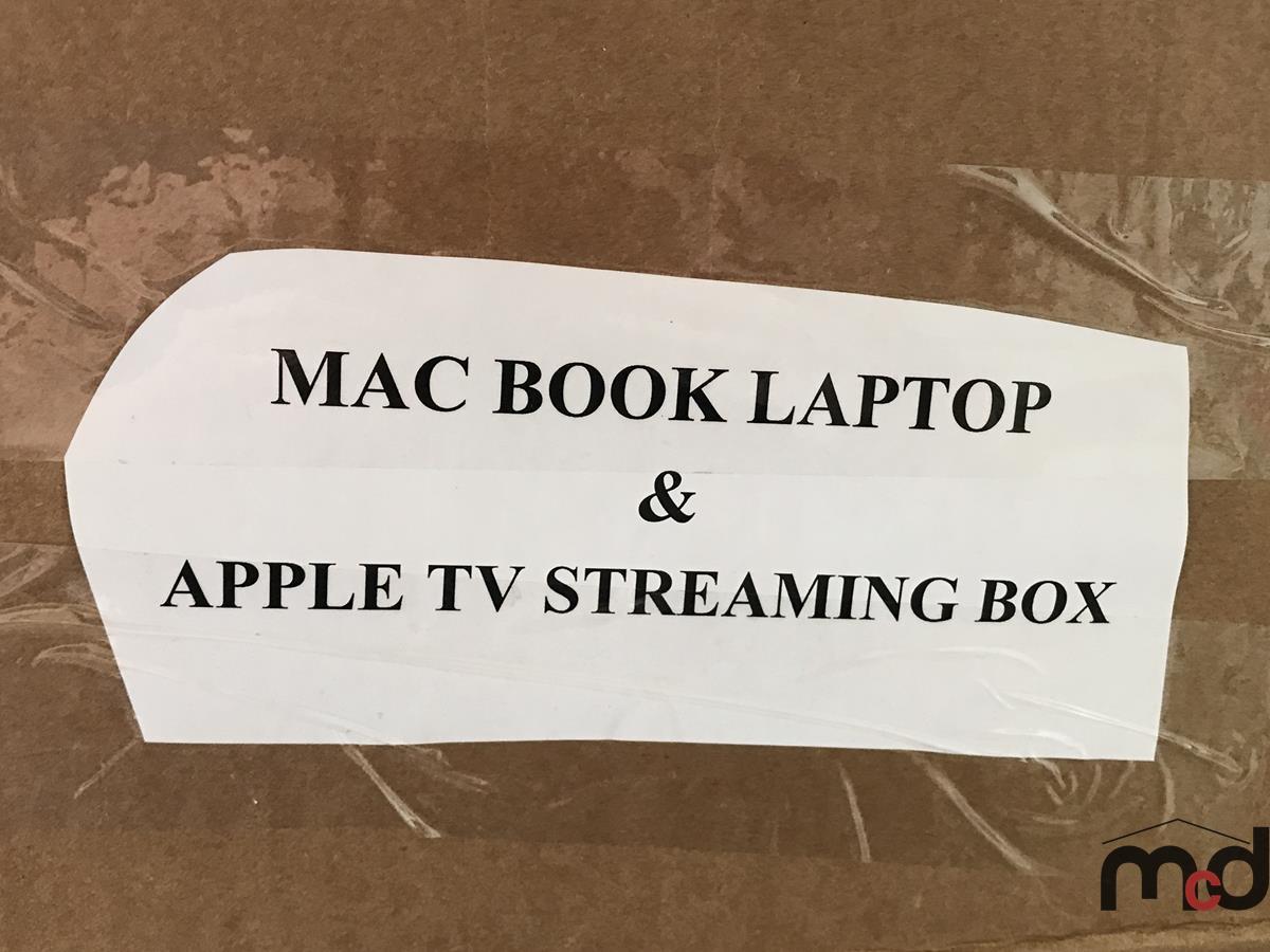 MacBook Pro Laptop & Apple TV Streaming Box