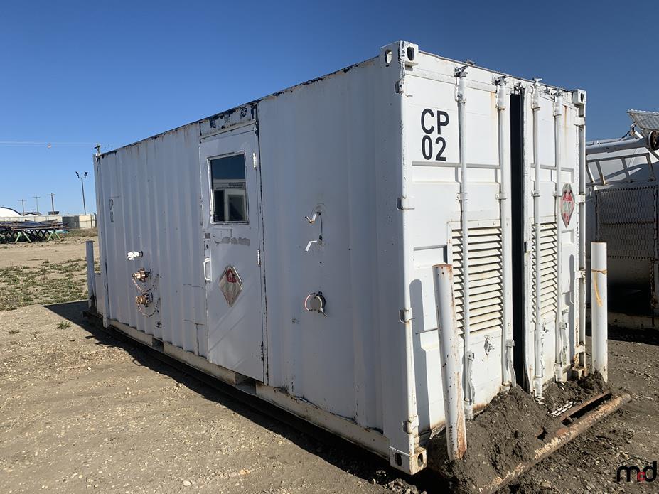 Skid Mounted Pump Shack