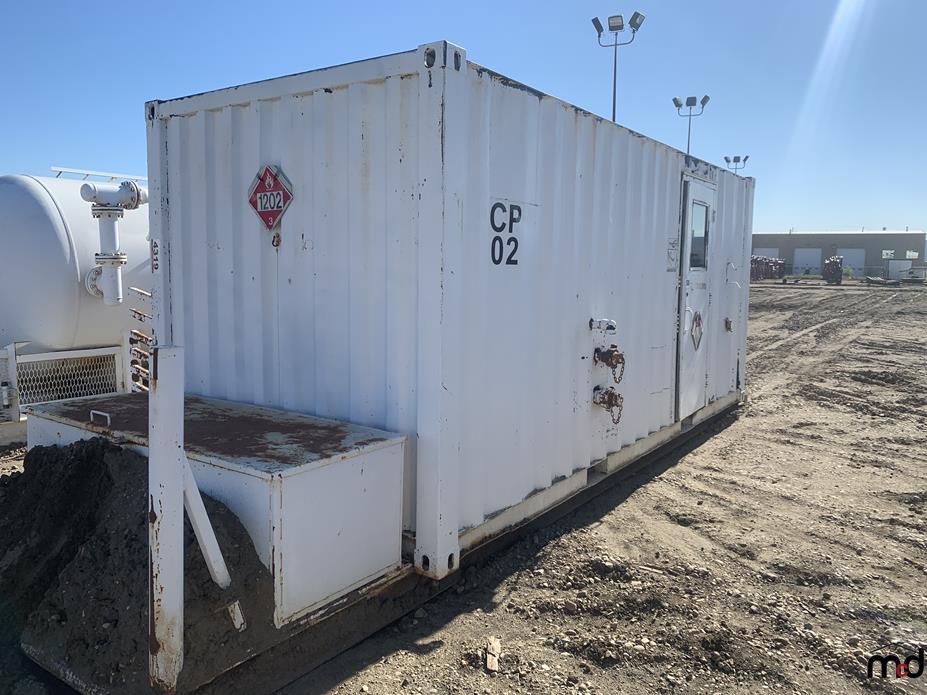 Skid Mounted Pump Shack