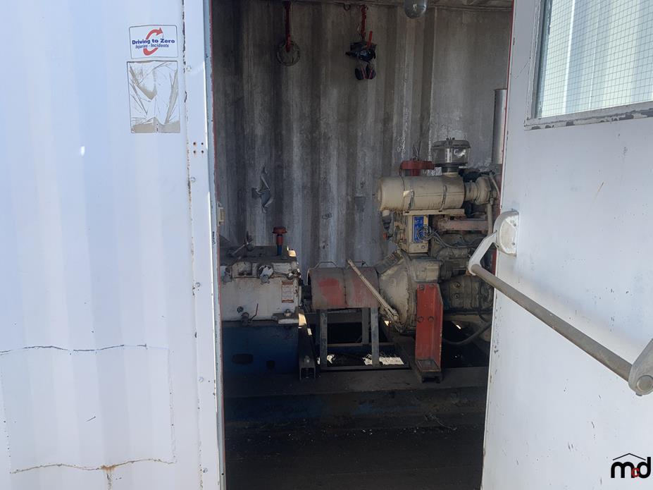 Skid Mounted Pump Shack