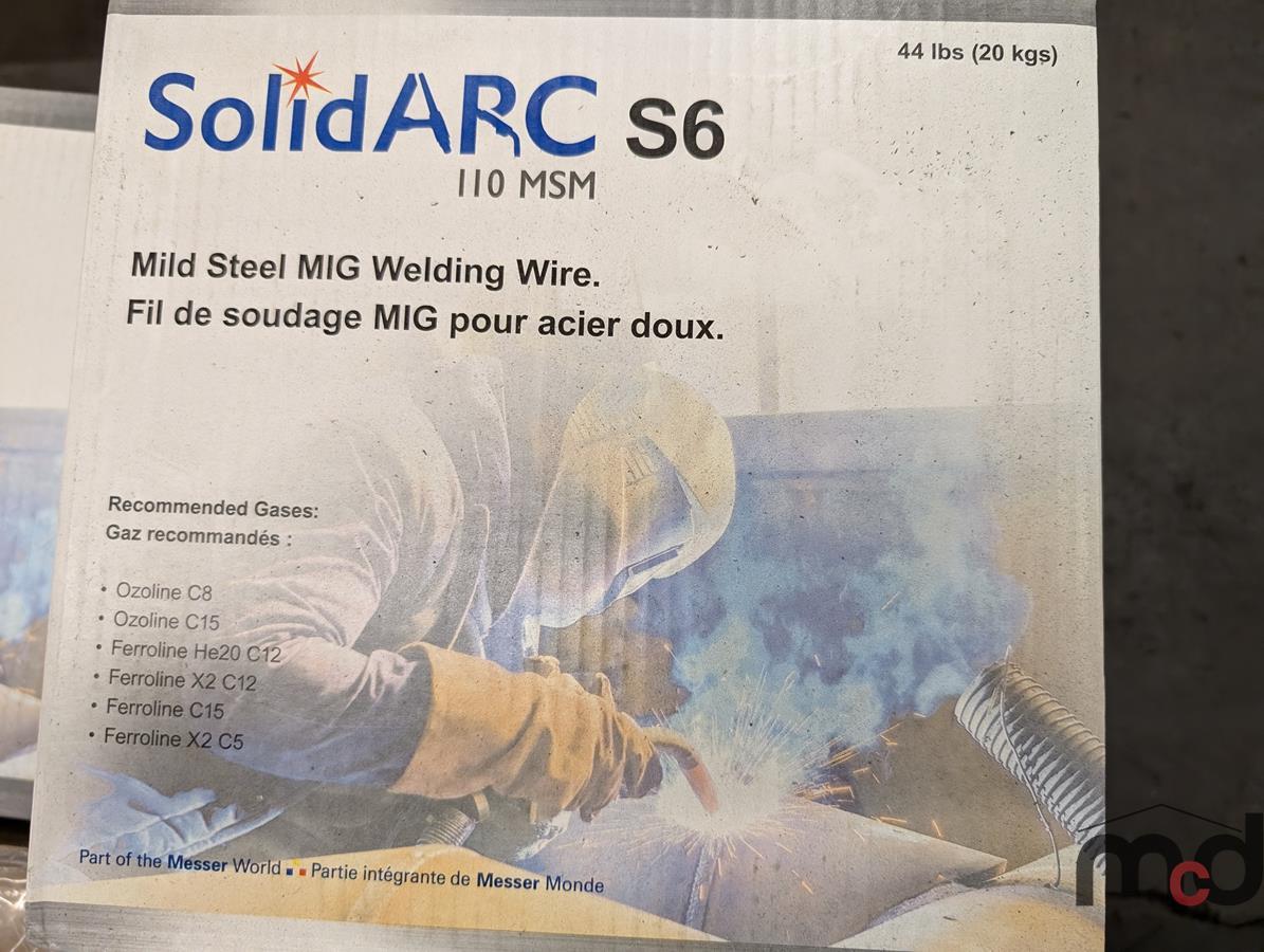 Skid of Mild Steel Mig Welding Wire & Arc Fusion Advance Seamless Wire ...