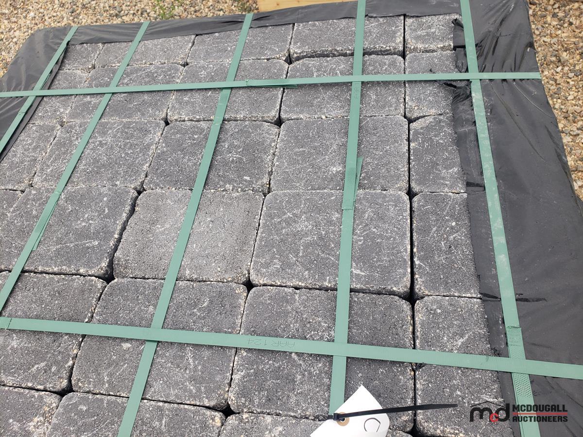 Keystone Products Roman Paver 8" x 6" x 2 3/8" Charcoal Coloured Patio ...