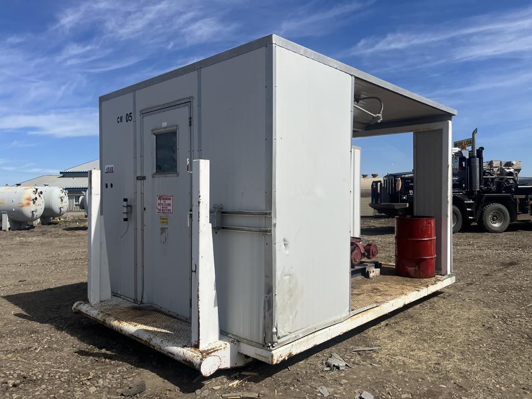 Skid Mounted 5 Valve Manifold Shack