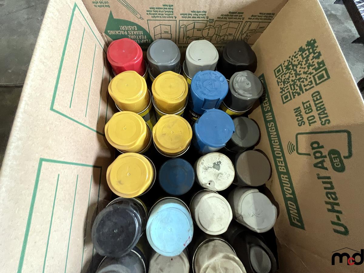 (2) Boxes of Spray Paint