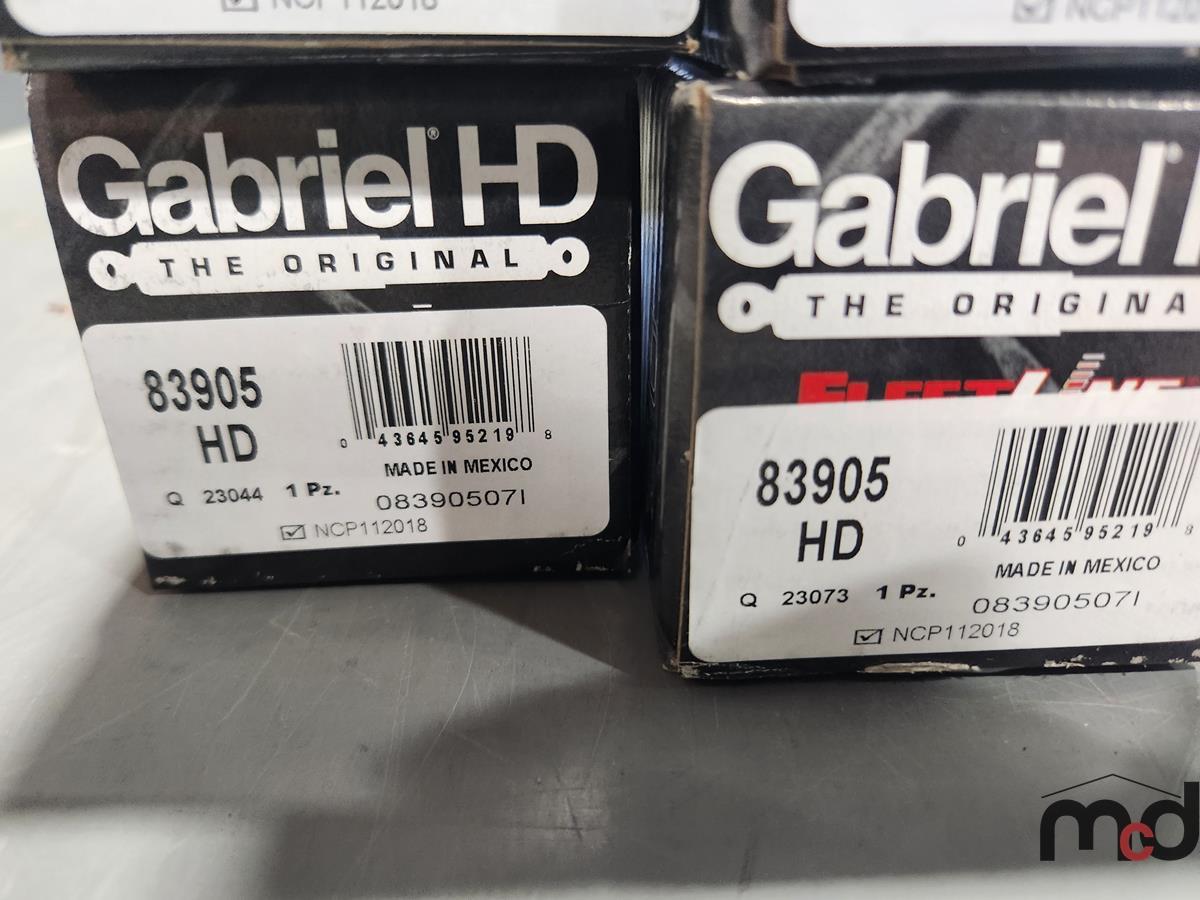 (5) Fleetline Gabriel HD 83905 Shock Absorber