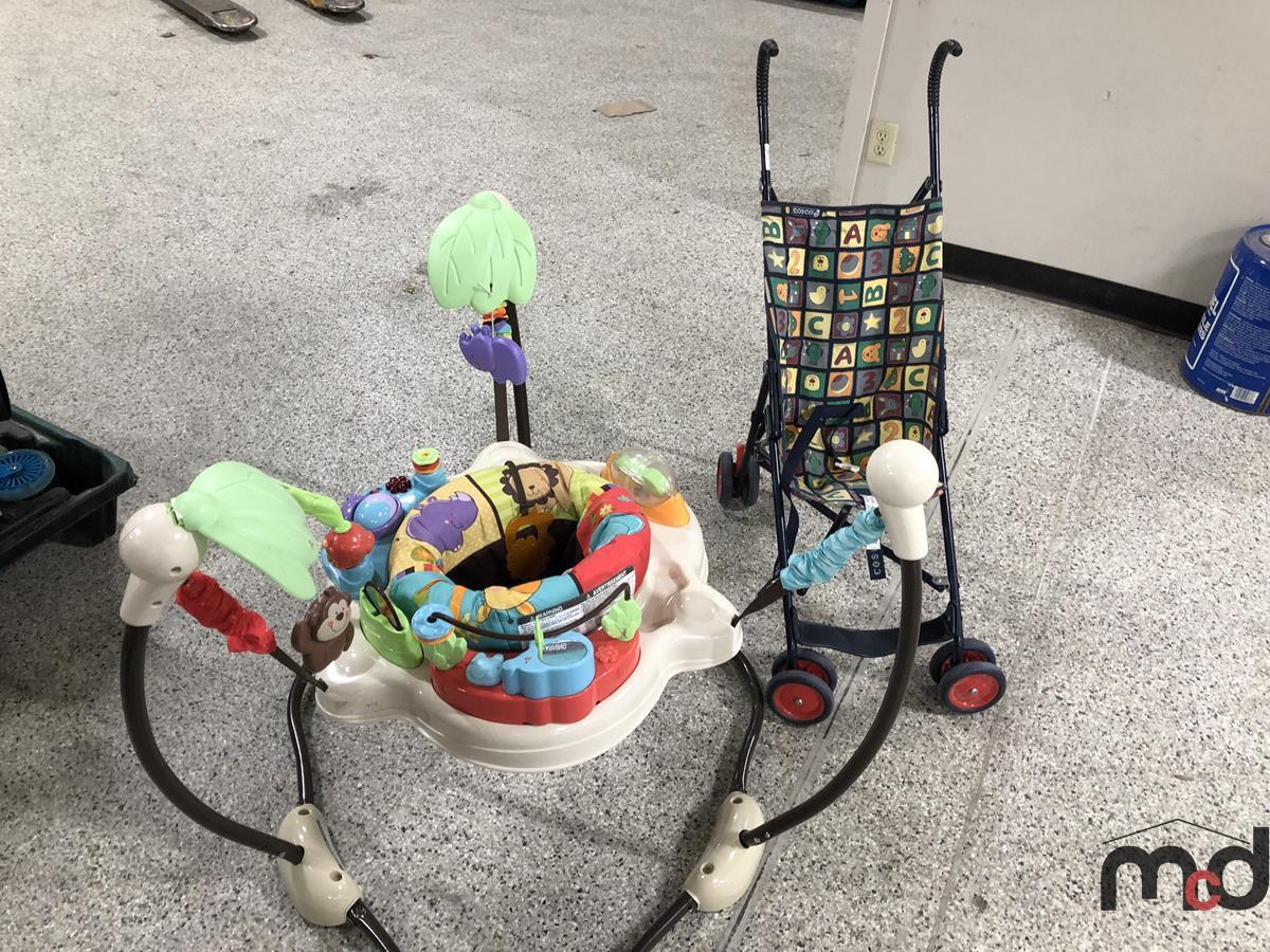 Fisher Price Jolly Jumper & Stroller