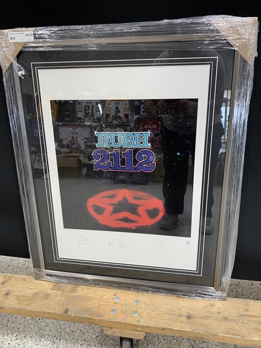 Rush 2112 Limited Edition Lithograph /2500