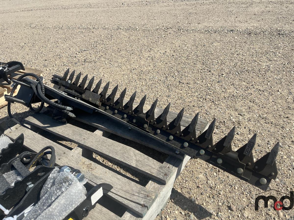 MIVA Mini Excavator Hedge Trimmer Attachment