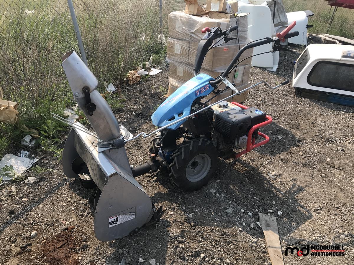 BCS Harvester 722 Tractor w/ GX240 Honda Engine