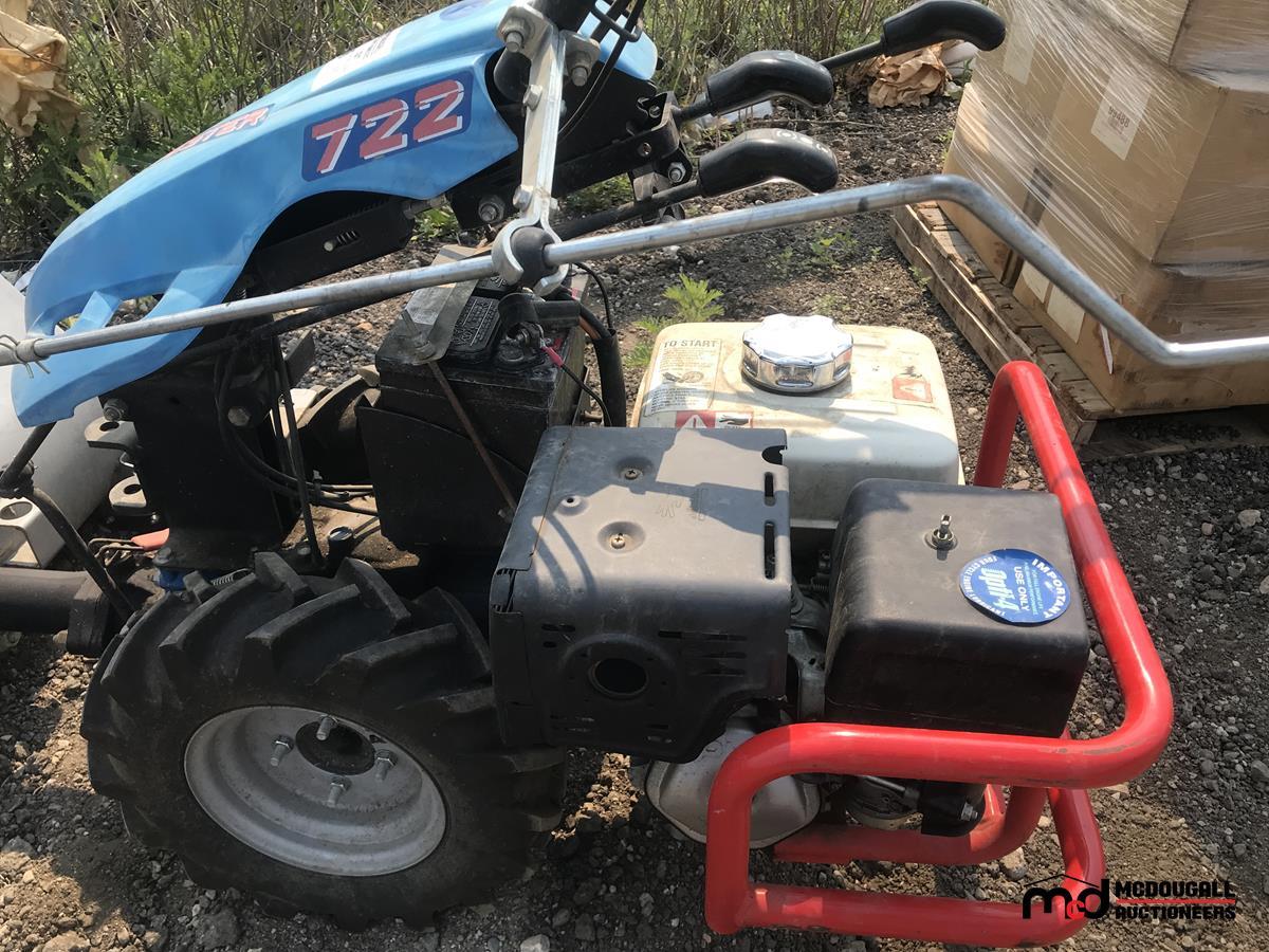 BCS Harvester 722 Tractor w/ GX240 Honda Engine