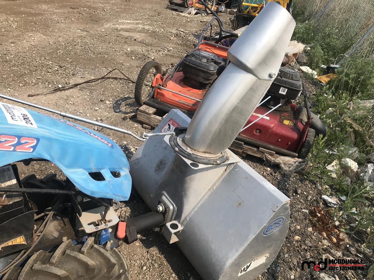 BCS Harvester 722 Tractor w/ GX240 Honda Engine