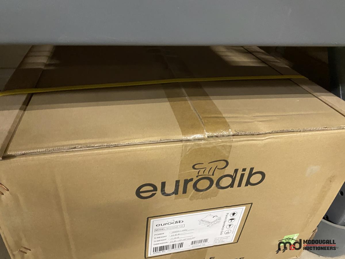 Eurodib SFE02345-120 Panini Sandwich Grill