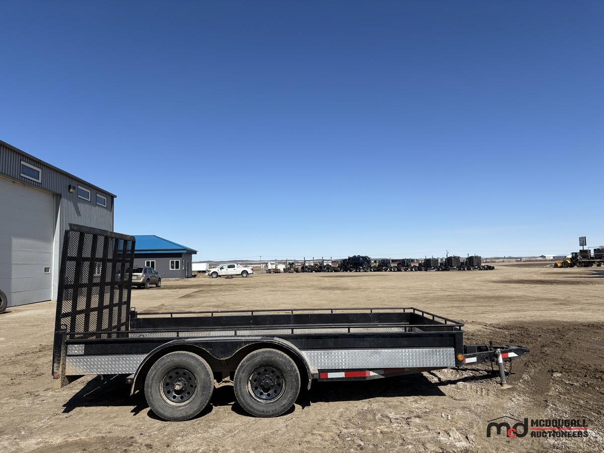 2017 Oasis 14' T/A Utility Trailer