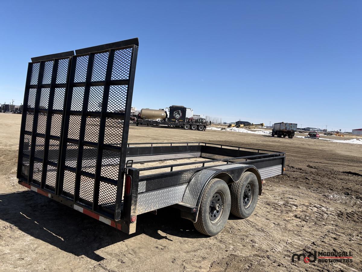 2017 Oasis 14' T/A Utility Trailer