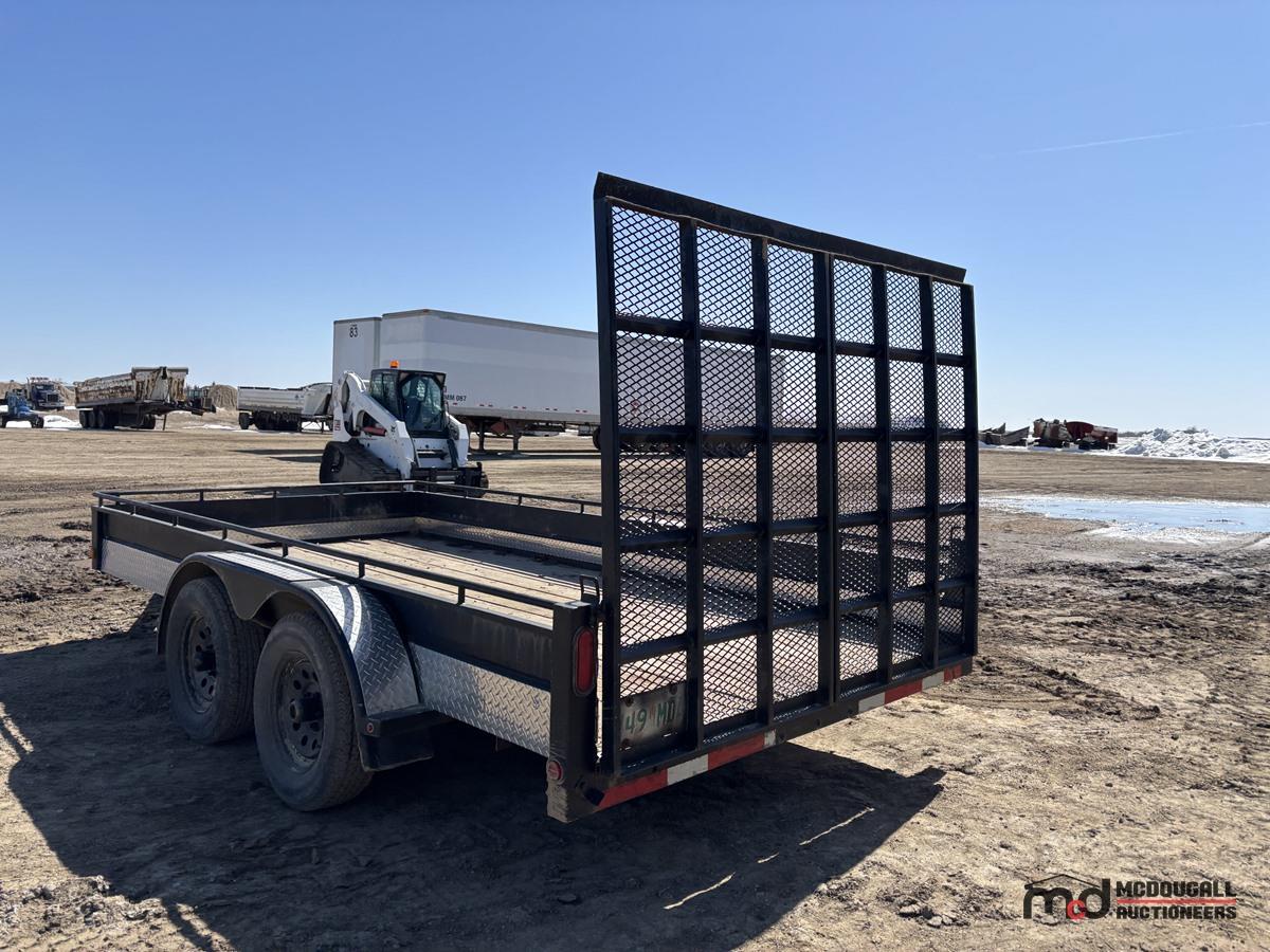2017 Oasis 14' T/A Utility Trailer