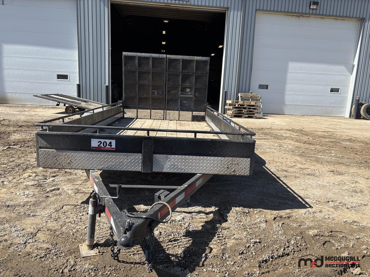2017 Oasis 14' T/A Utility Trailer