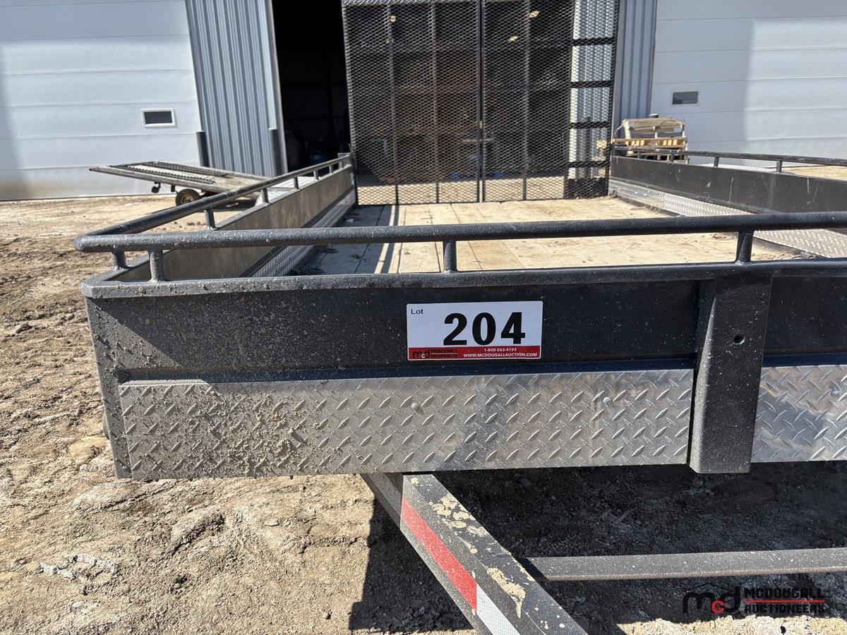 2017 Oasis 14' T/A Utility Trailer
