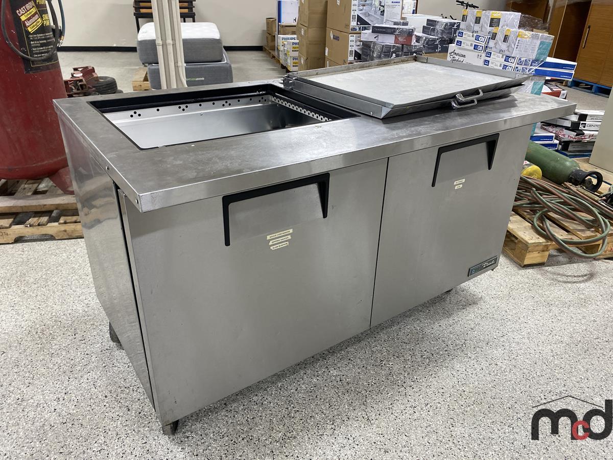 5' True Stainless Prep Table/Cooler