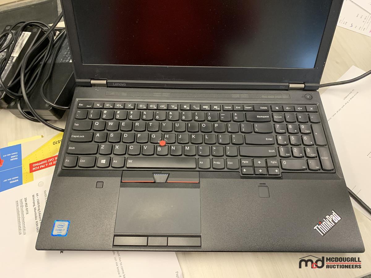 Desktop Computer w/ Monitor & Laptop w/ Dock (No Hard Drives)