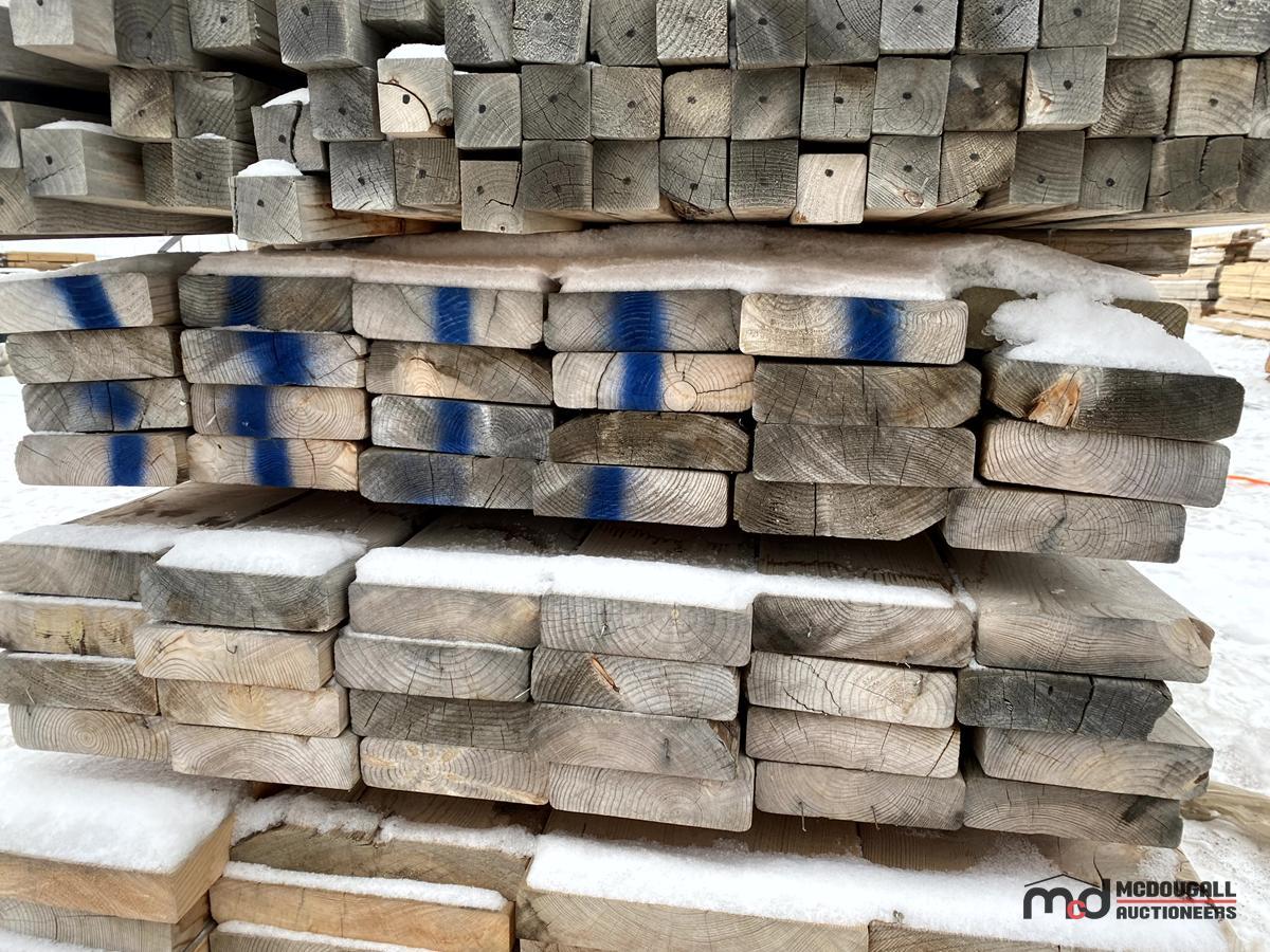 Assorted Treated Cull Lumber