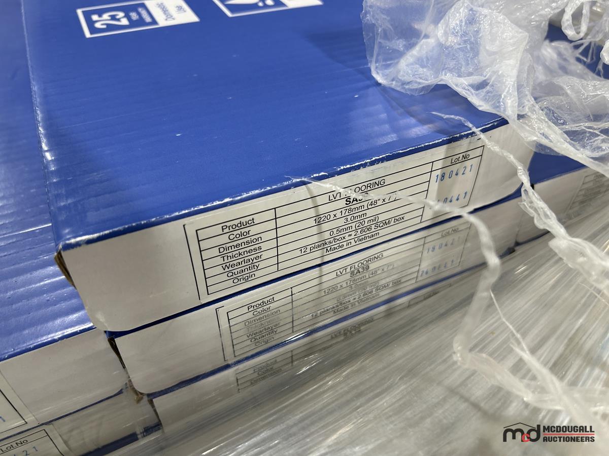 Approx. (71) Boxes of SA39 LVT Flooring