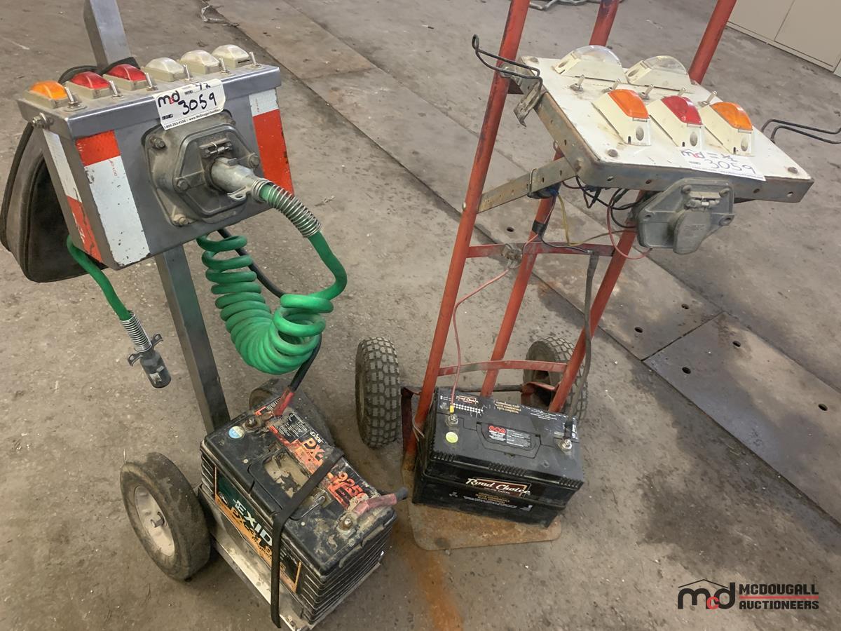 (2) Trailer Light Test Stations