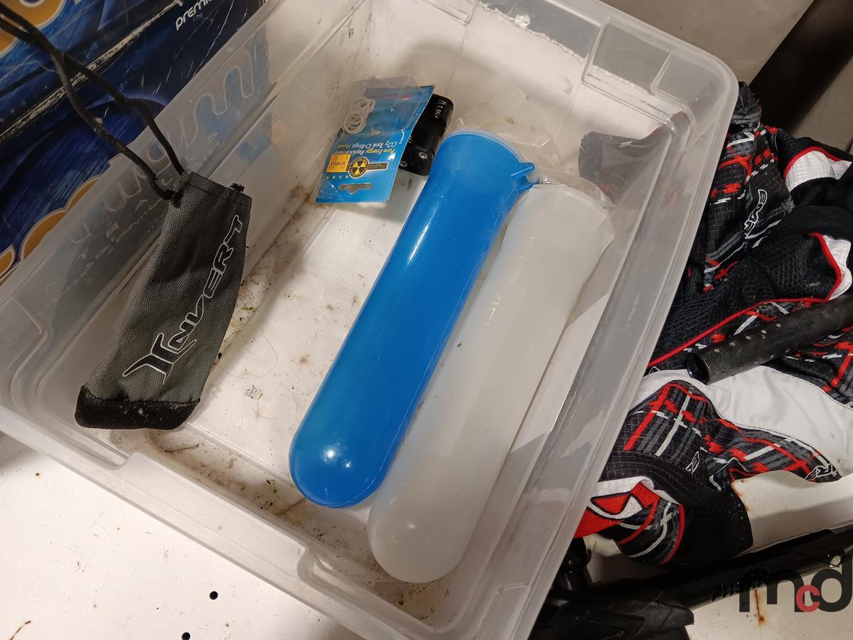 Paintball Gun, w/ Parts and Encased Paint Bullets