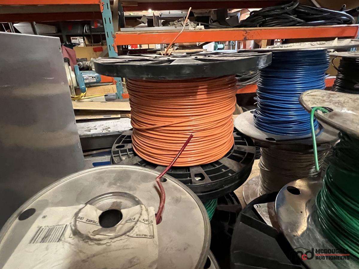 Assorted Spools of Electrical Wire