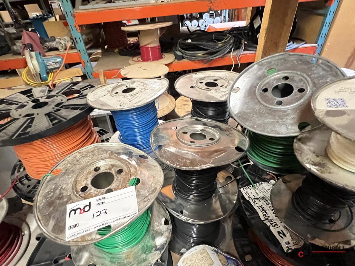 Assorted Spools of Electrical Wire
