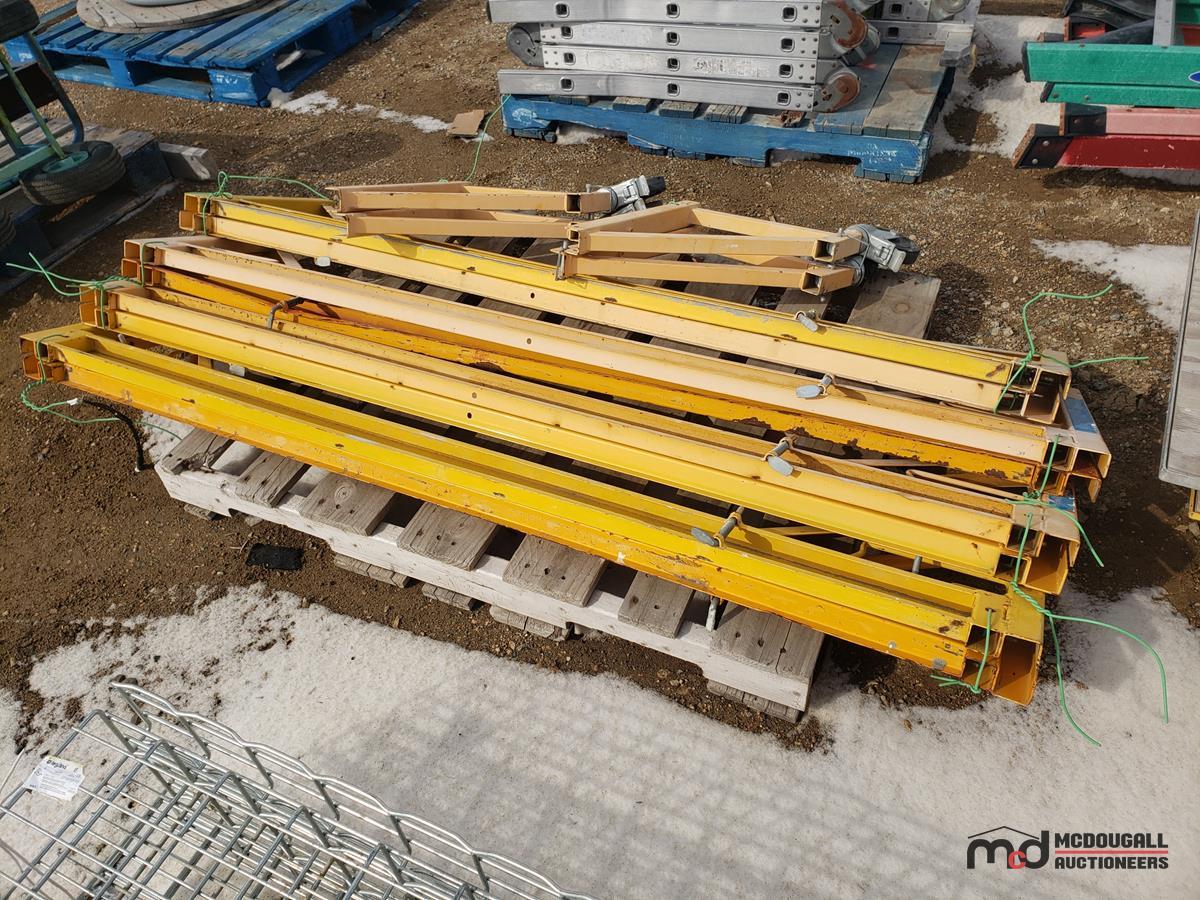 (4) Pallets of Scaffolding Parts