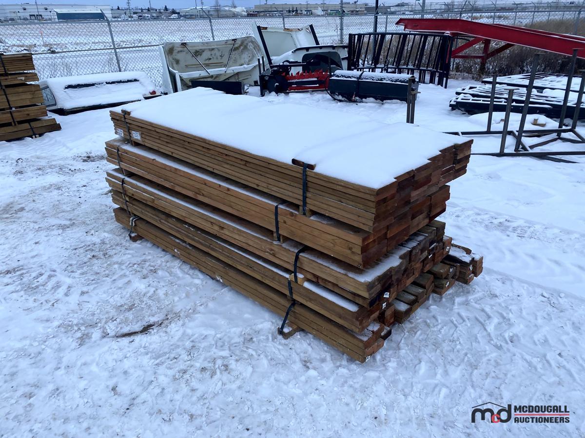 Assorted Treated Cull Lumber