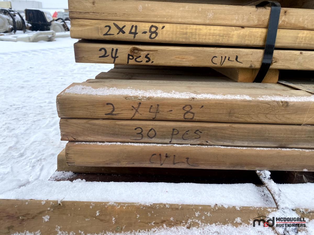 Assorted Treated Cull Lumber