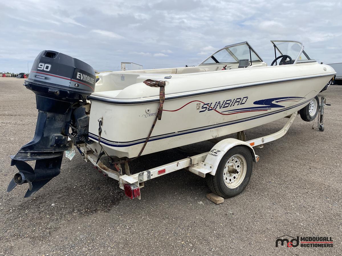 Sunbird 170ss Boat & EZ Loader Boat Trailer
