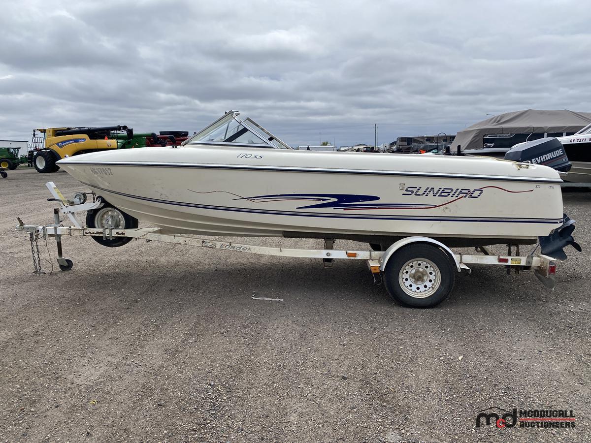 Sunbird 170ss Boat & EZ Loader Boat Trailer