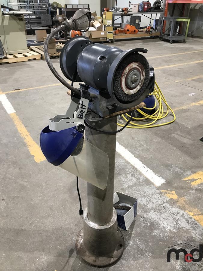 6'' Bench Grinder on Stand
