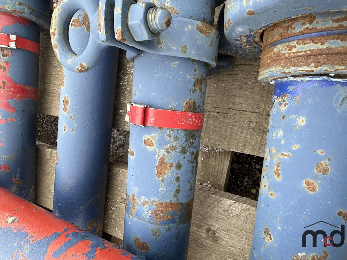 (9) 2" 1502 Pipes, Elbows, Choke Bonnets, and 3" 1502 Pipes