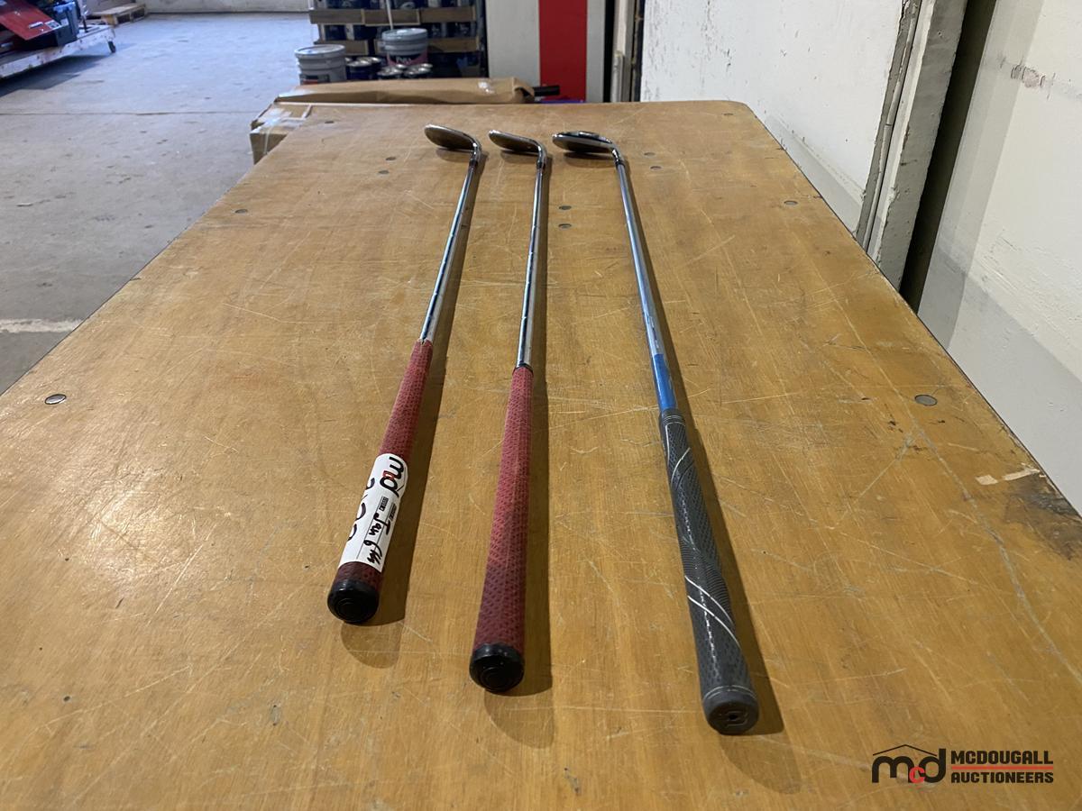 (3) Golf Clubs