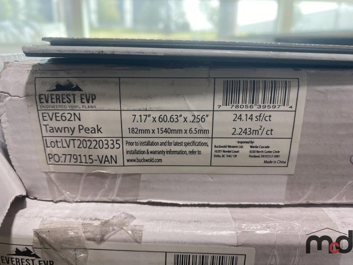 (50) Boxes of Everest Engineered Vinyl