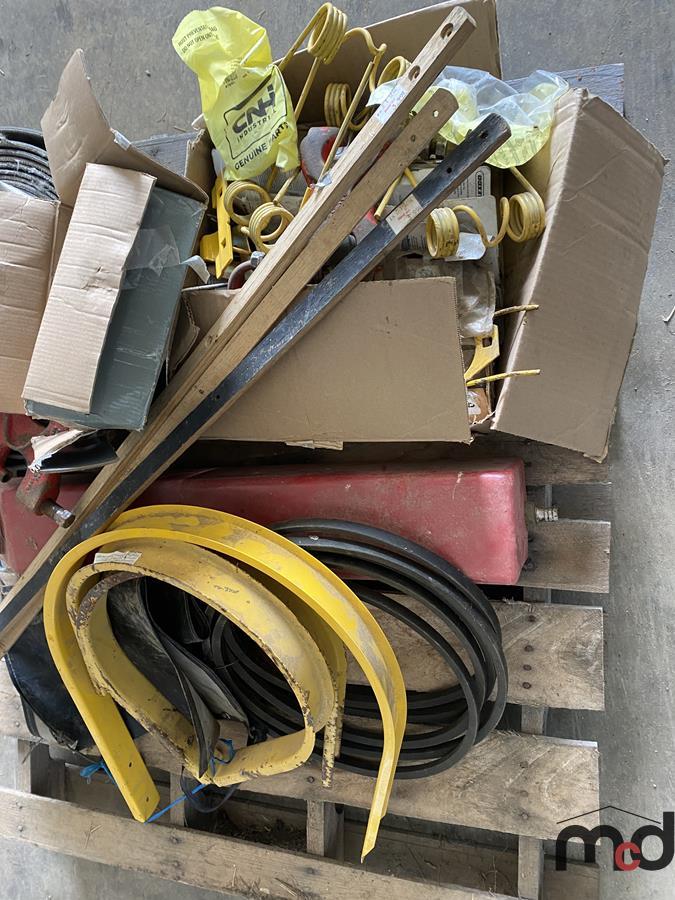 Pallet w/ Belting, Alligator Rivet Tool and More