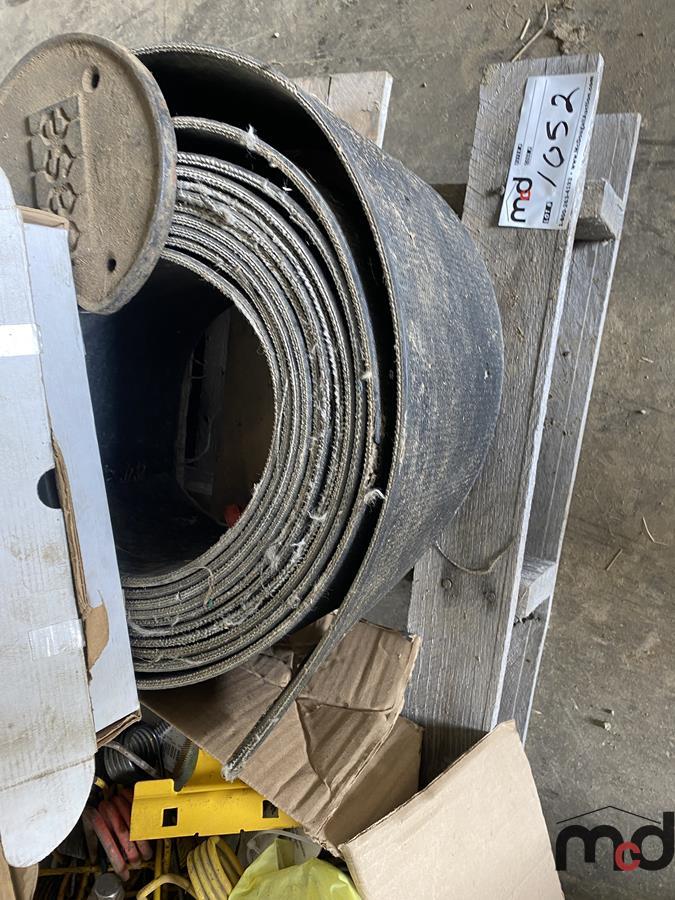 Pallet w/ Belting, Alligator Rivet Tool and More