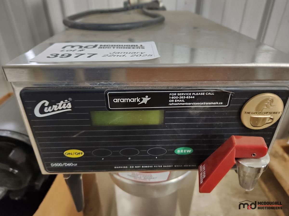 Curtis D500 Digital Drip Coffee Maker w/ Accessories.