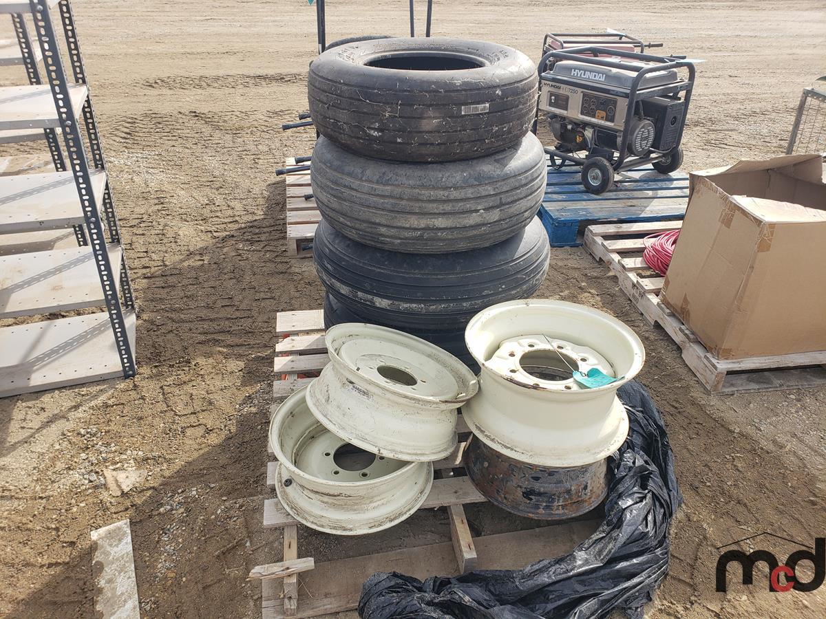 Pallet of Assorted Tires & Rims