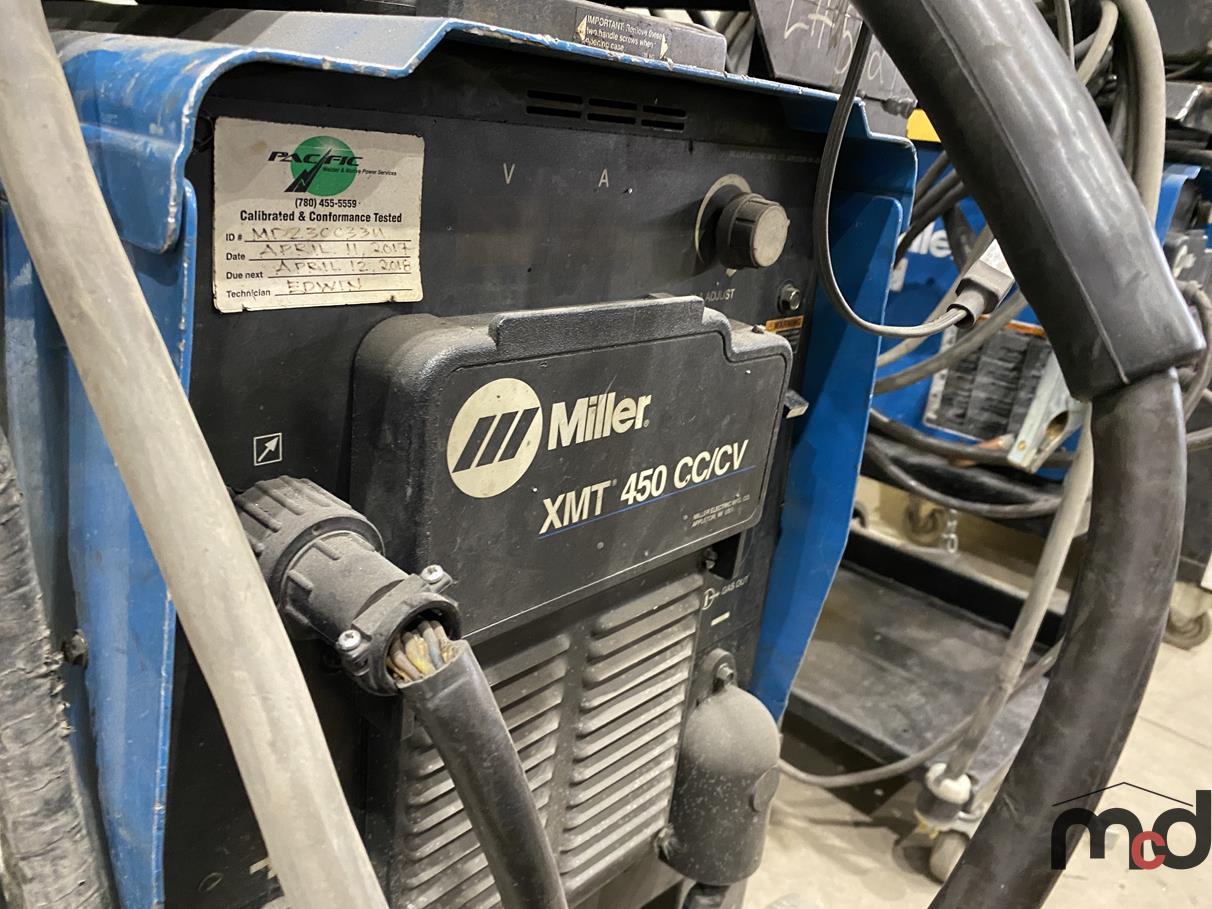 Miller XMT 450 CC/CV Welder w/ Miller Wire Feeder
